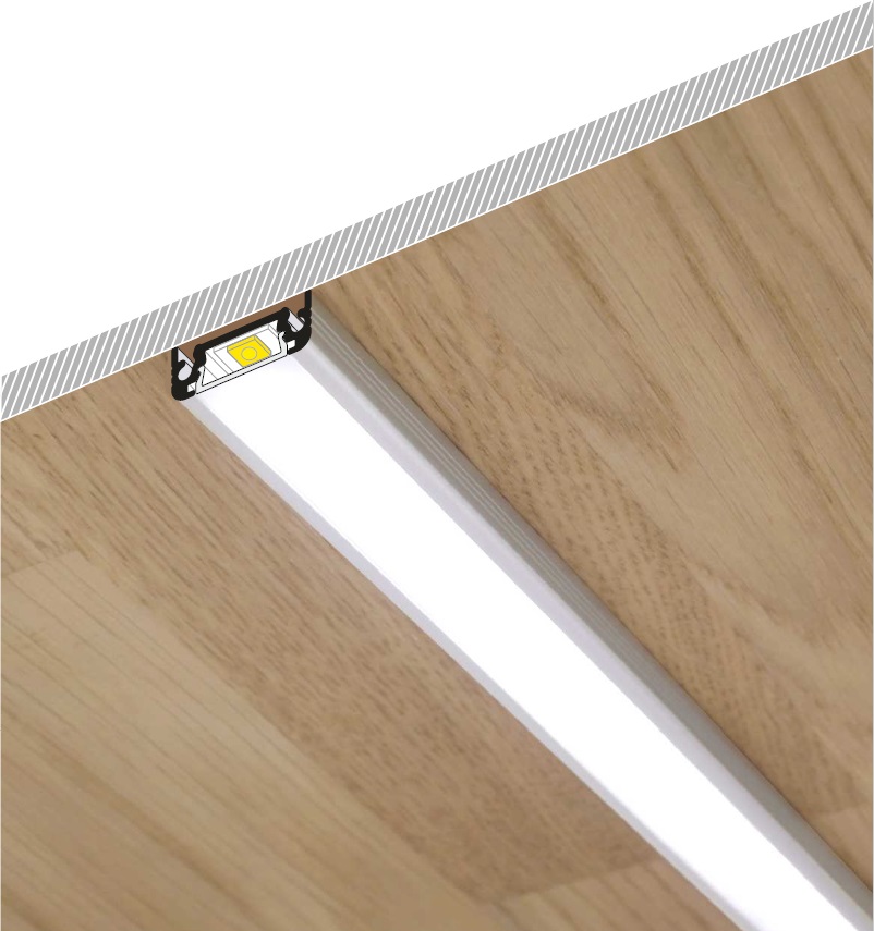 Profilo per strisce led 10 mm | Vendita-Illuminazione