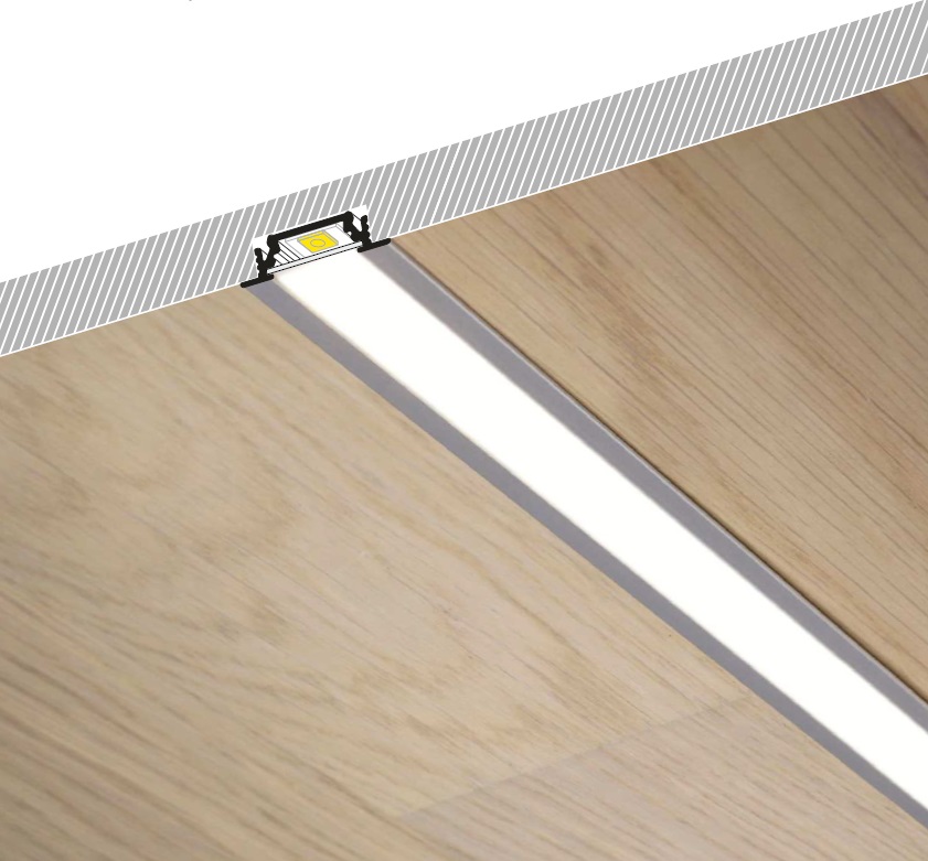 Profilo led da soffitto GROOVE | Vendita Illuminazione