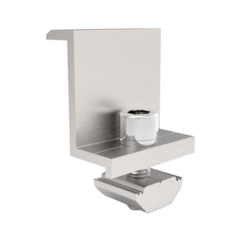 4 Morsetti terminali in alluminio per fissaggio pannelli fotovoltaici - SKU 11388 | Vendita ...