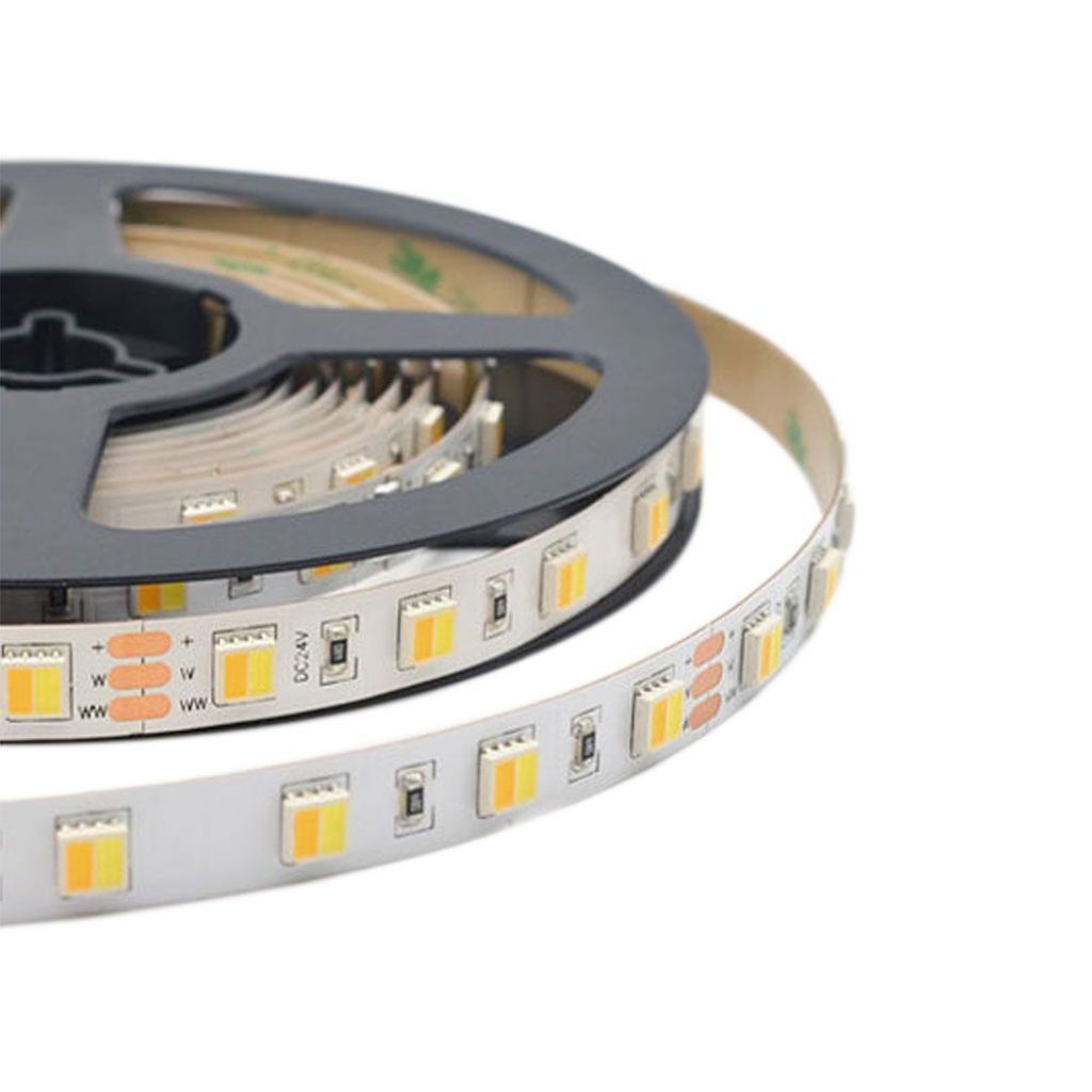 Strip LED SMD2835, colore 3in1, 14W/m, bobina da 5m, 120 led/metro ...